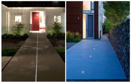 4 Beautiful Ideas for a Lighted Walkway - Home Tips for Women
