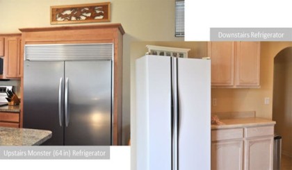 Two Kitchens and Two New Refrigerators - Home Tips