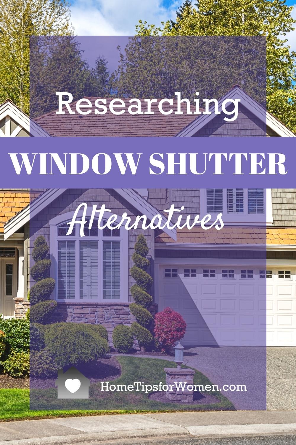 Creative Alternatives to Window Shutters - Home Tips for Women