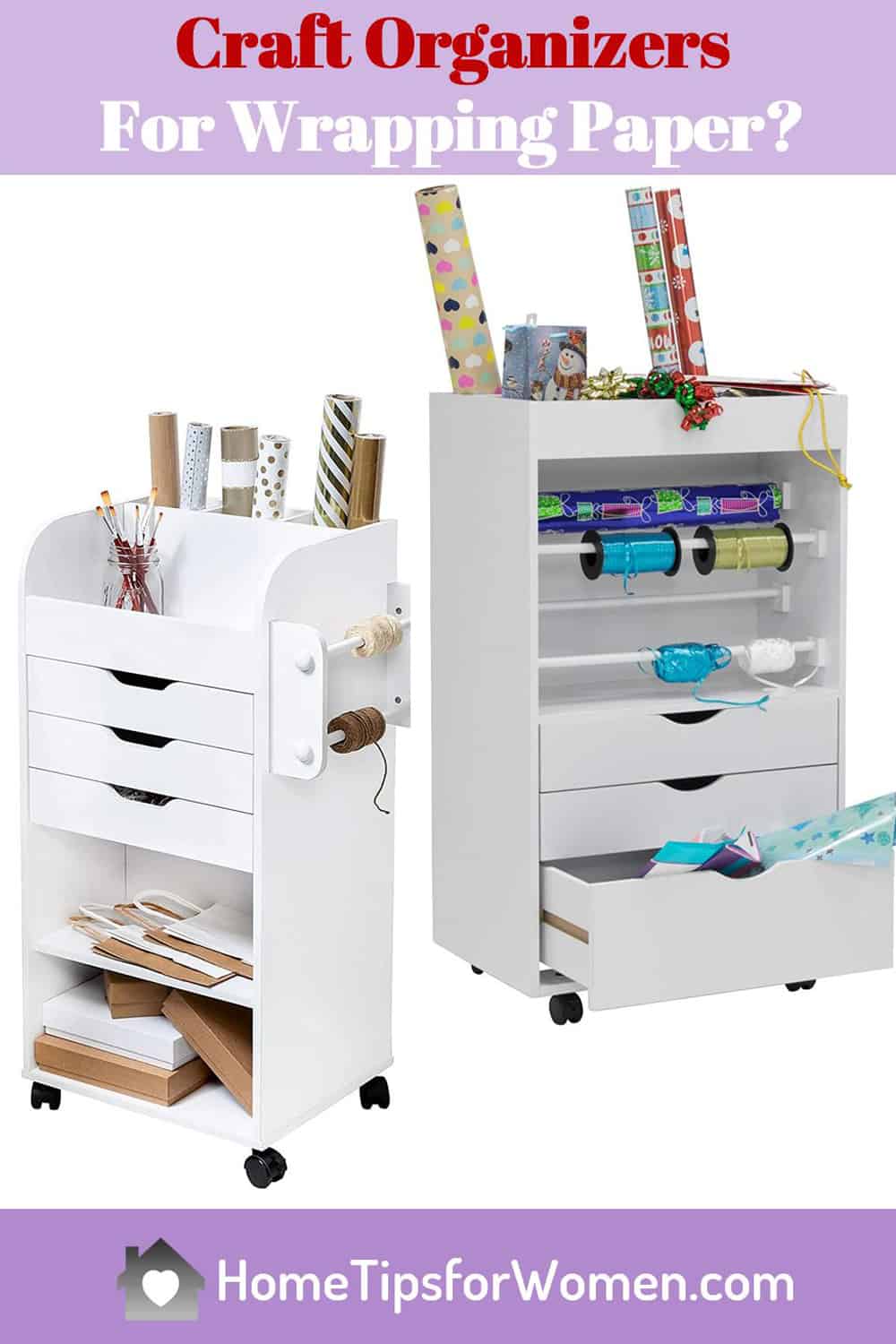 Make Gift Wrapping Fun with a Great Wrapping Paper Organizer - Home ...