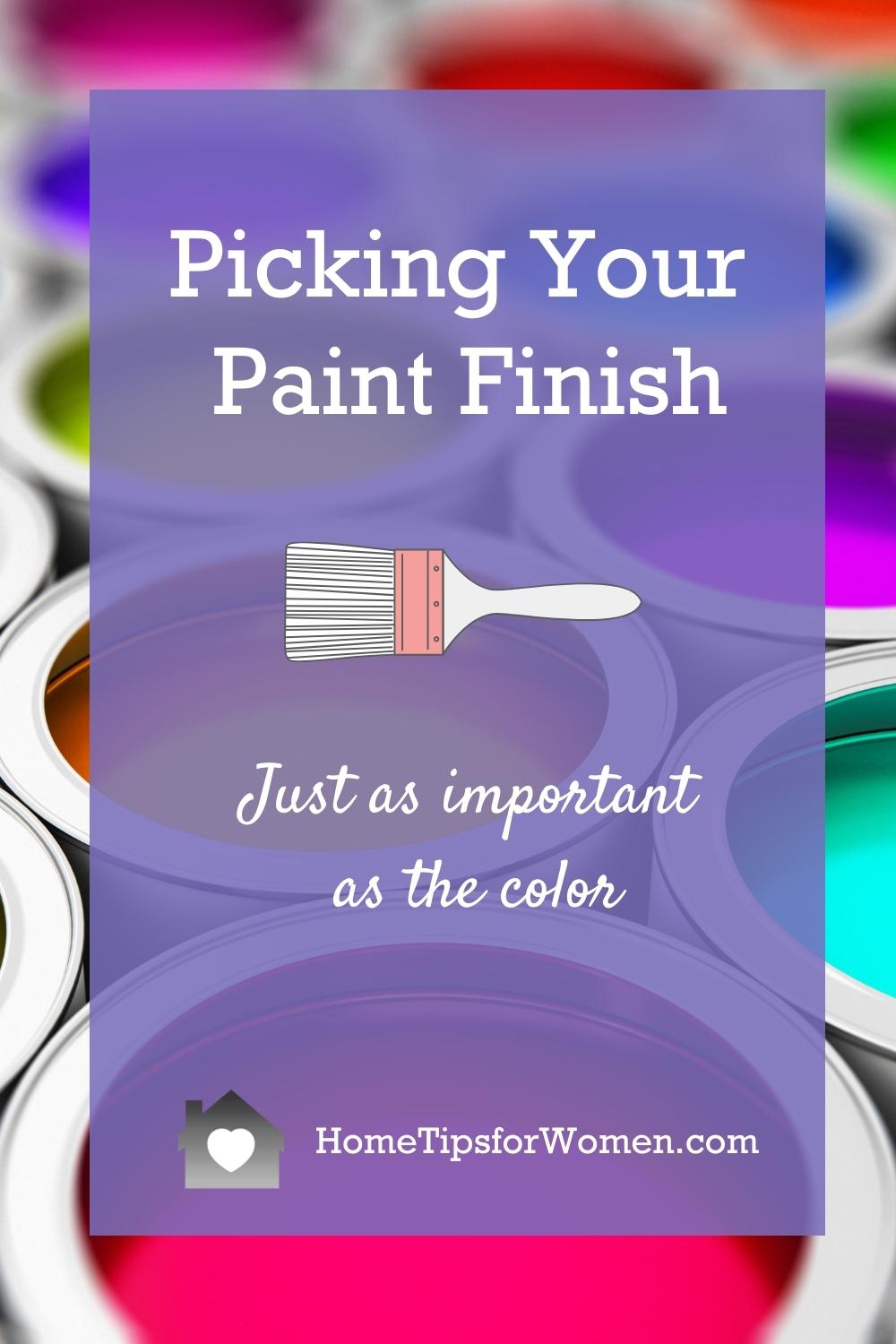 Understanding Paint Finishes: Matte, Eggshell, Satin ... - Home Tips ...