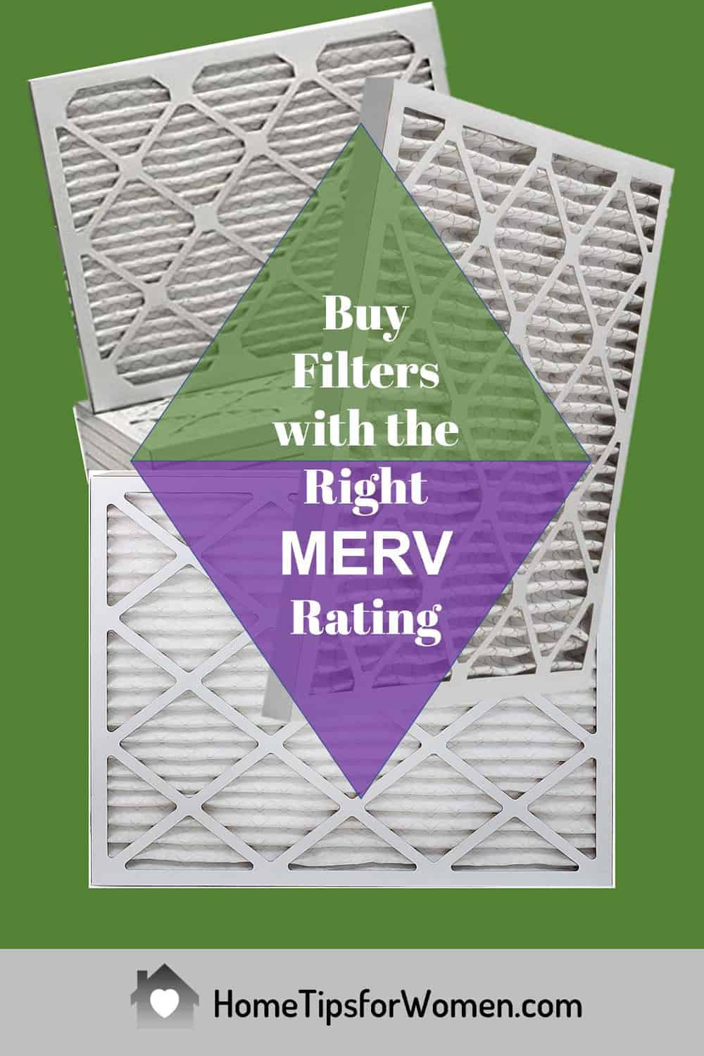 MERV Rating or Minimum Efficiency Reporting Value