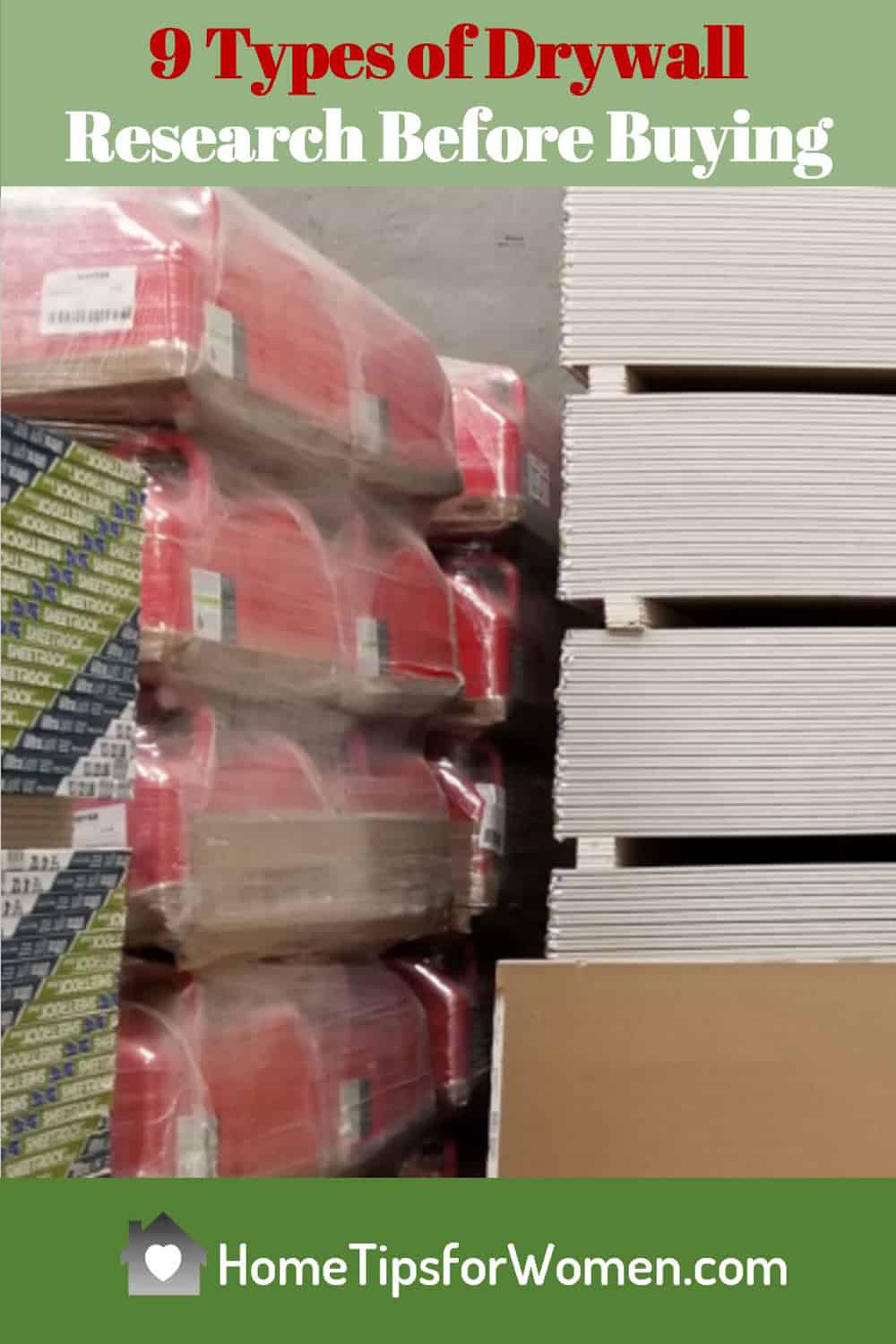 9 Types of Drywall & How They're Used - Home Tips for Women