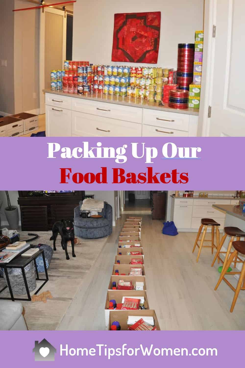 How to Create a Food Basket to Donate - Home Tips for Women