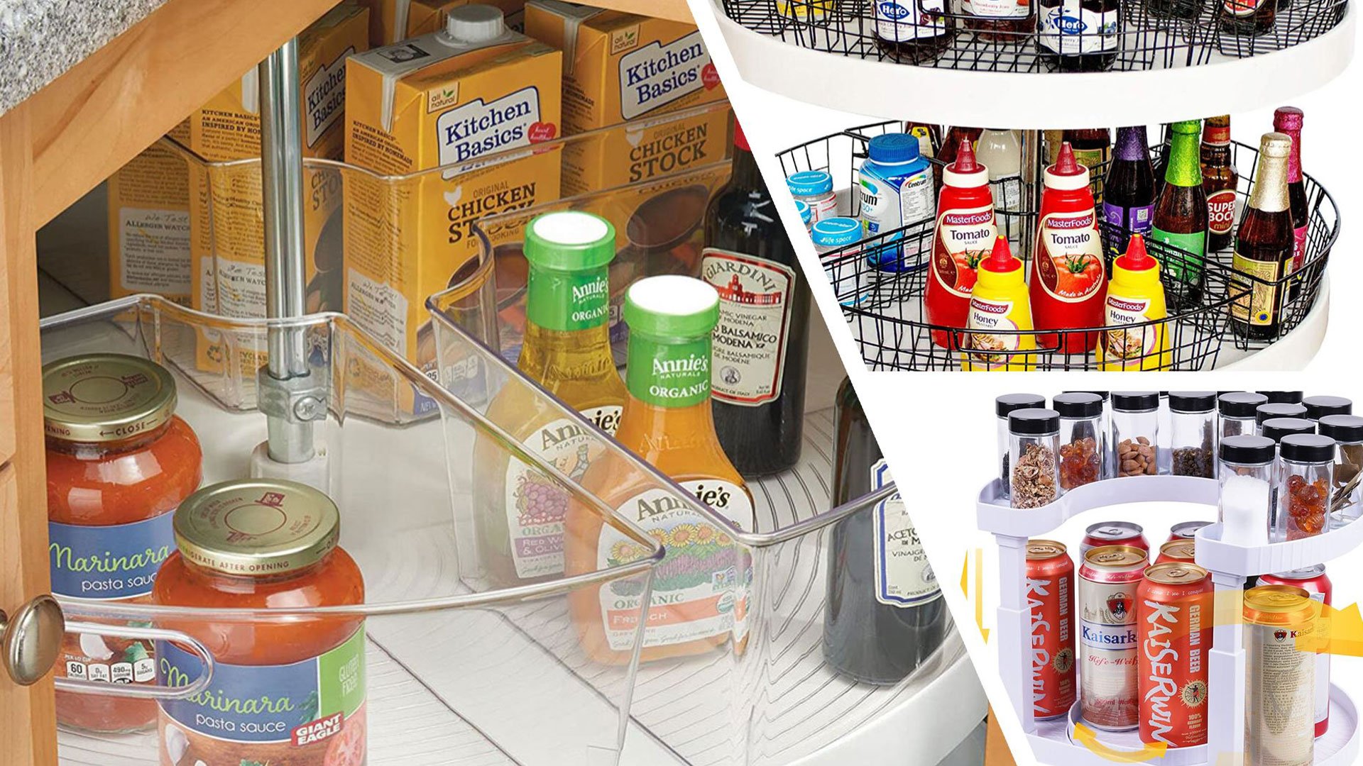 Lazy Susan Organizer Ideas for Better Storage - Home Tips for Women