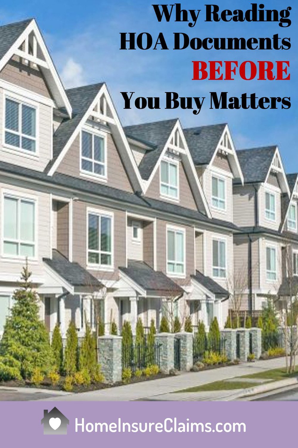Read HOA Documents Before You Buy a Condo! - Home Tips for Women