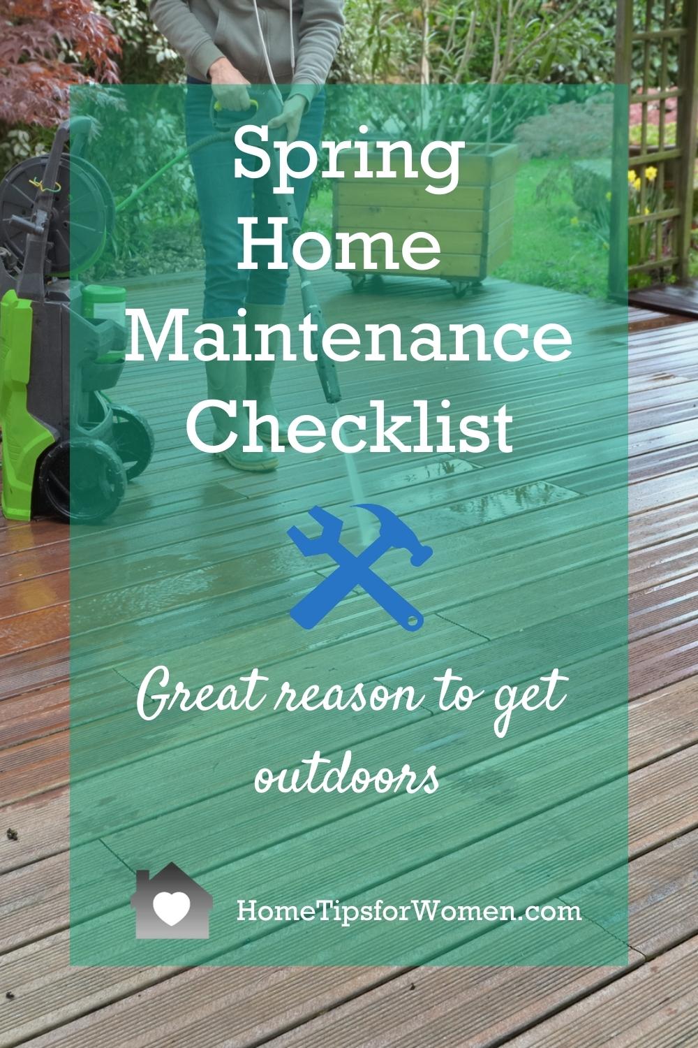 Take Action with Our Spring Home Maintenance Checklist - Home Tips for ...